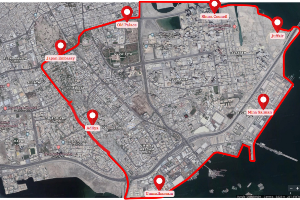 Area Map – SMIOC Bahrain